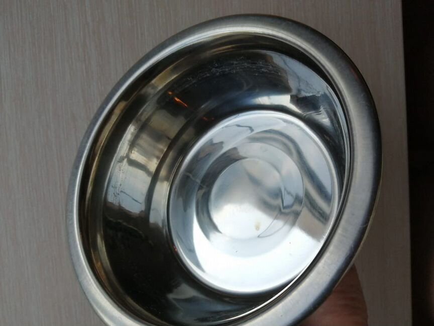 Миска для животных металлическая