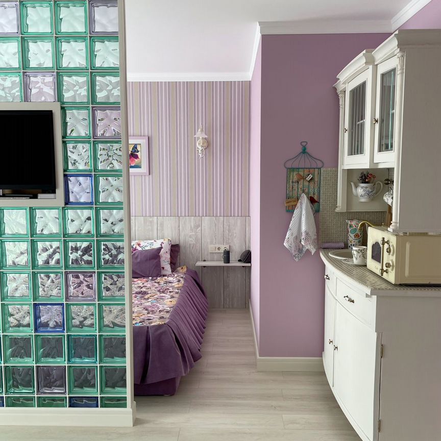 Квартира-студия, 35 м², 3 кровати