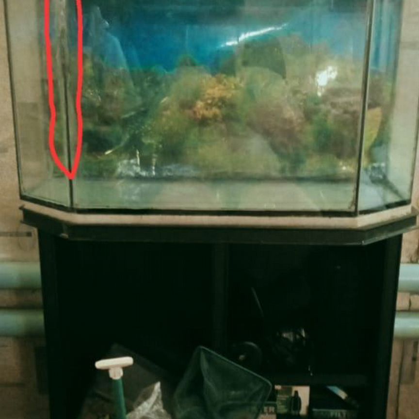 Аквариум с тумбой