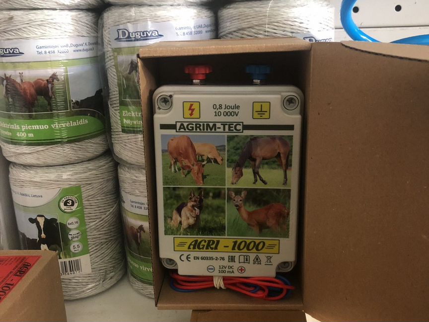 Электропастух agri 1000-500с адапрером