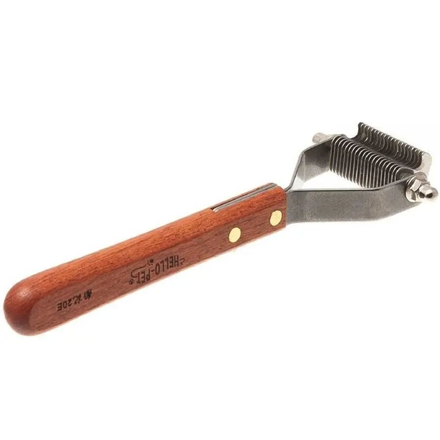 Стриппинг для лёгкого вычесывания шерсти Hello Pet