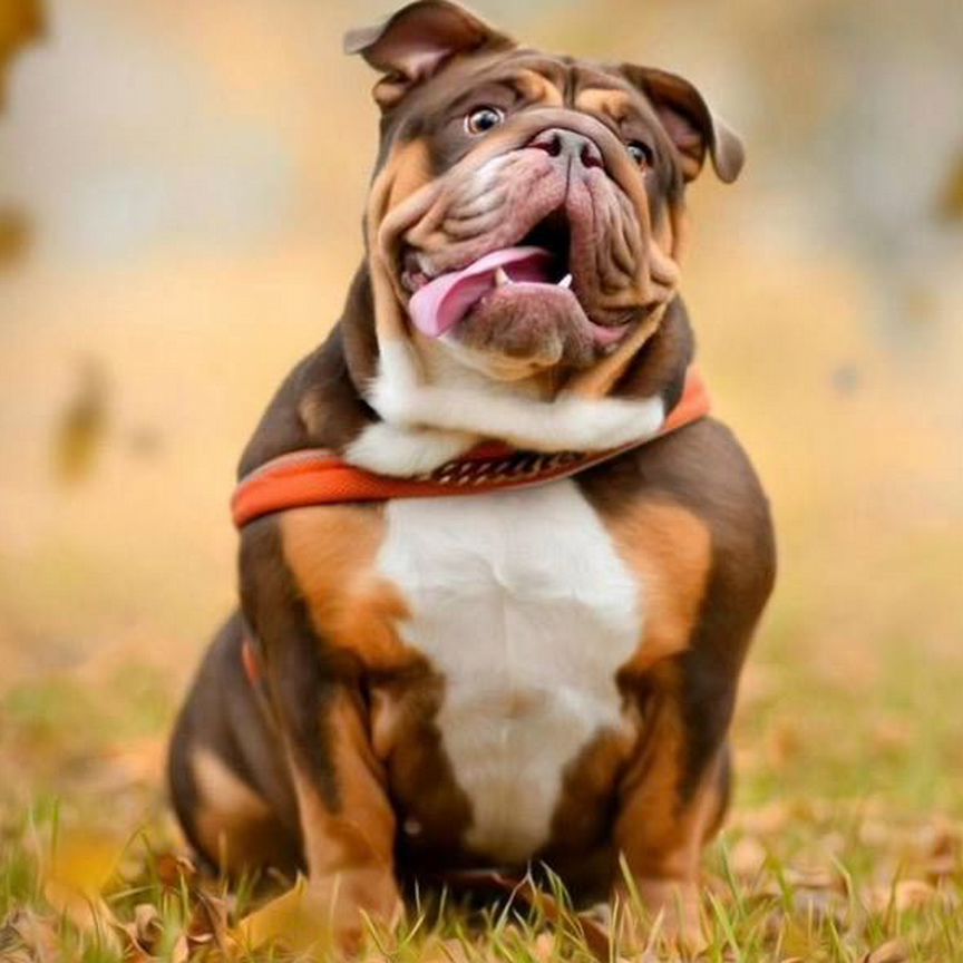 Английский бульдог, взрослая собака