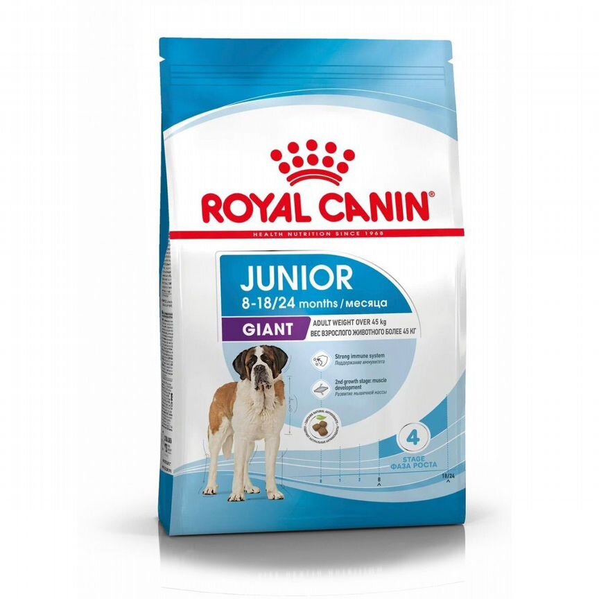 Корм для собак Royal Canin Giant Junior