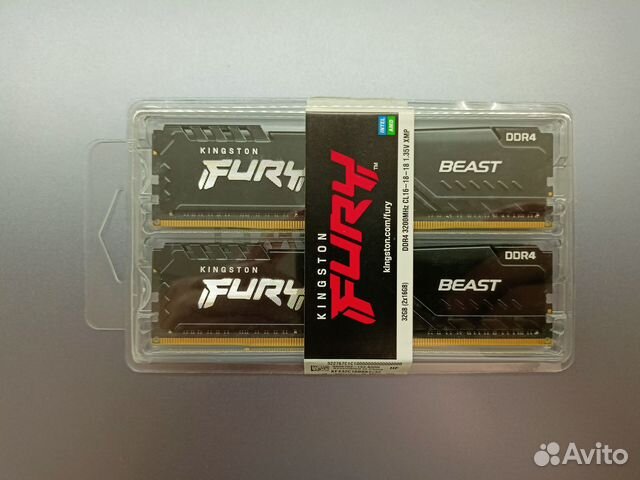Оперативная память Kingston Ddr 4 32gb 3200 купить в Краснодаре с доставкой Электроника Авито