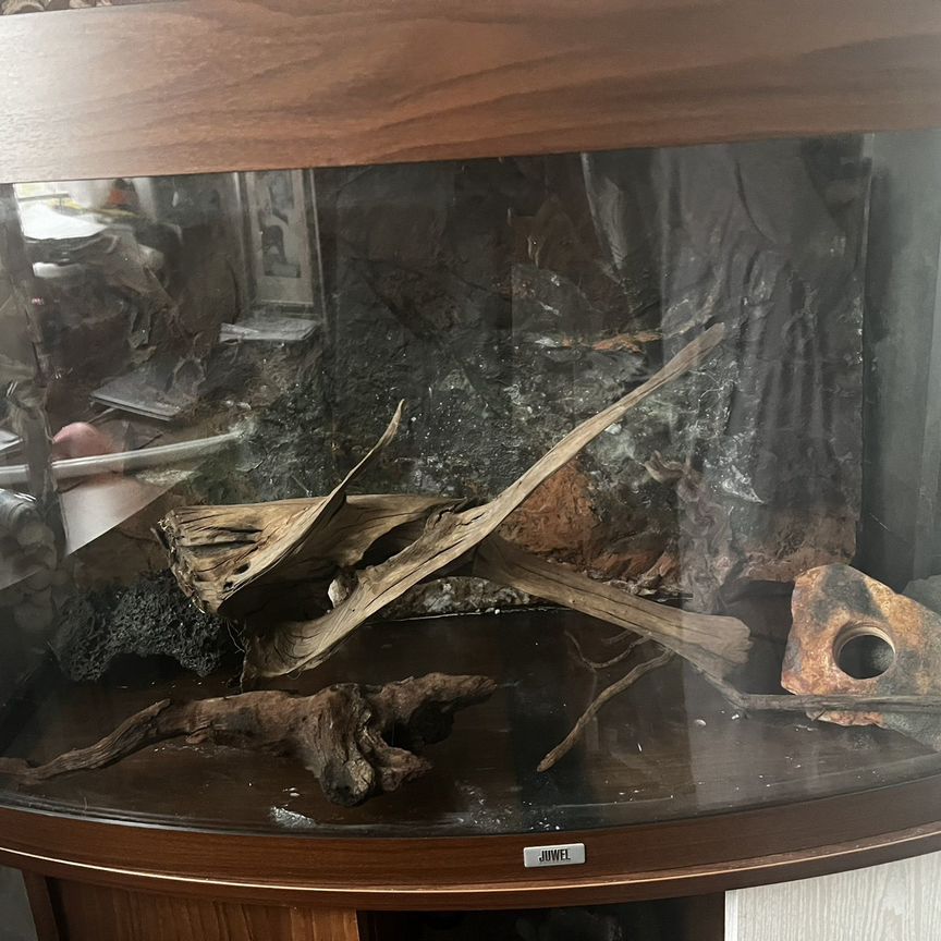 Аквариум Juwel панорамный 180 литров с тумбой