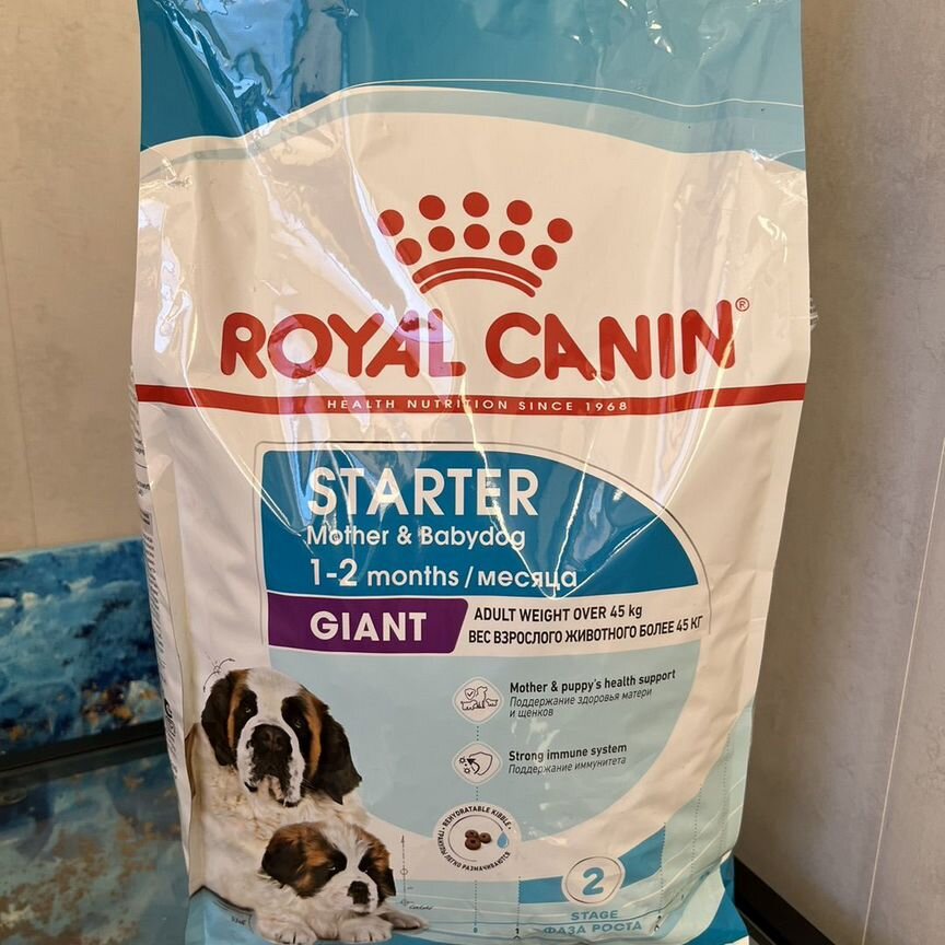 Корм для собак Royal Canin Giant Starter
