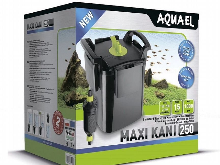 Фильтр для аквариума AquaEl "Maxi Kani 250"