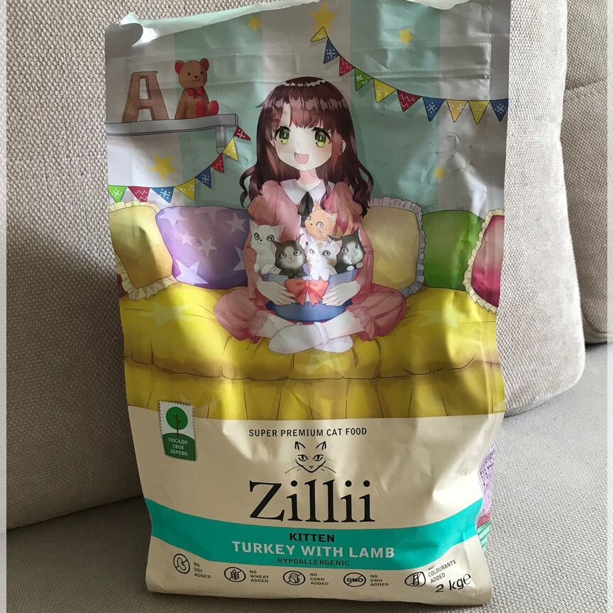 Корм для котят Zilli