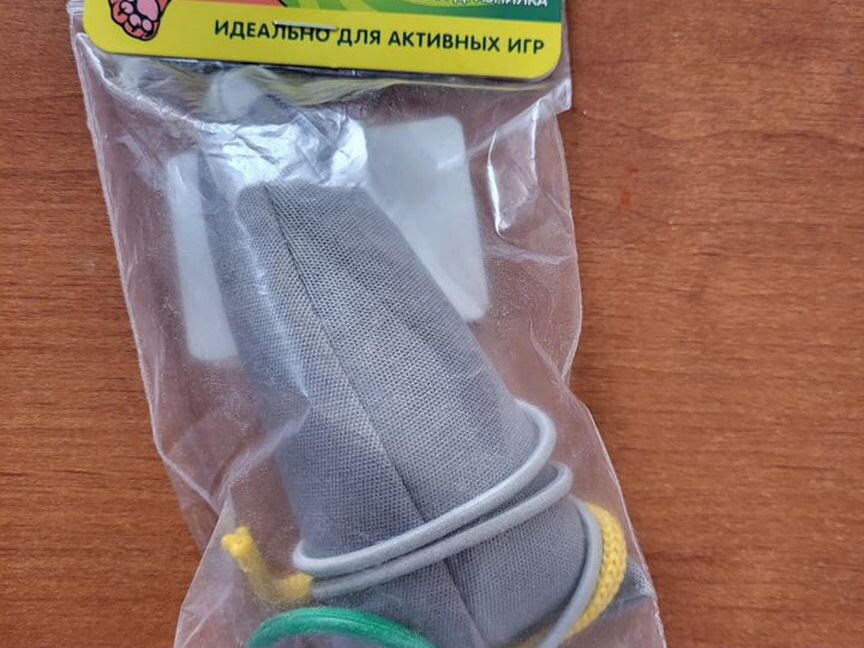 Игрушка-дразнилка мышка с кошачьей мятой для кошек