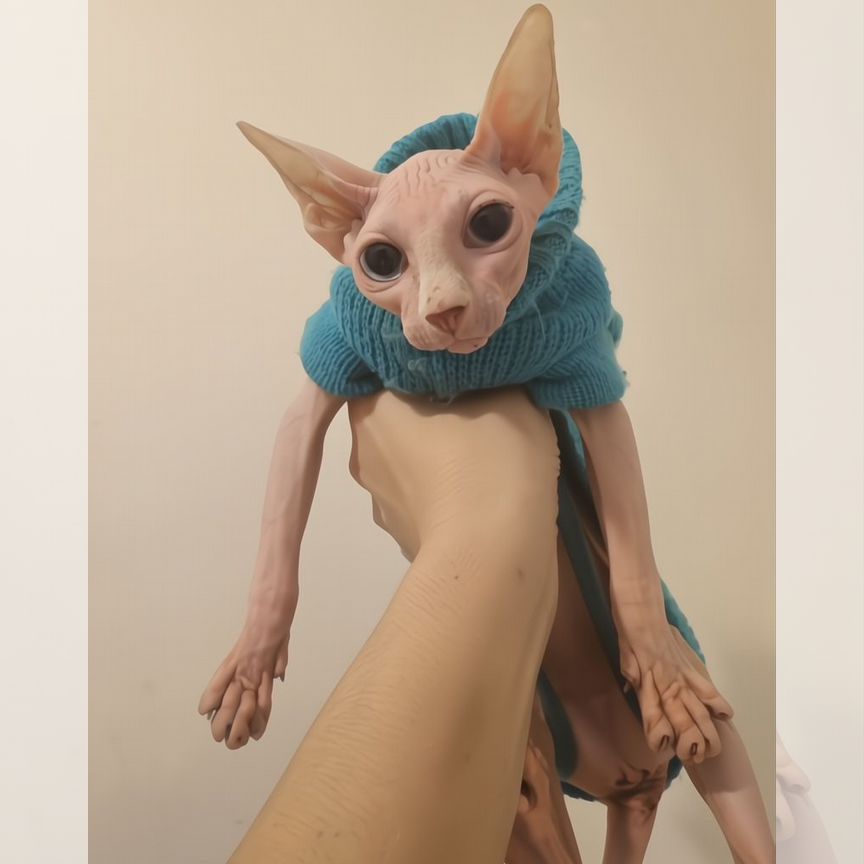 Канадский сфинкс котёнок