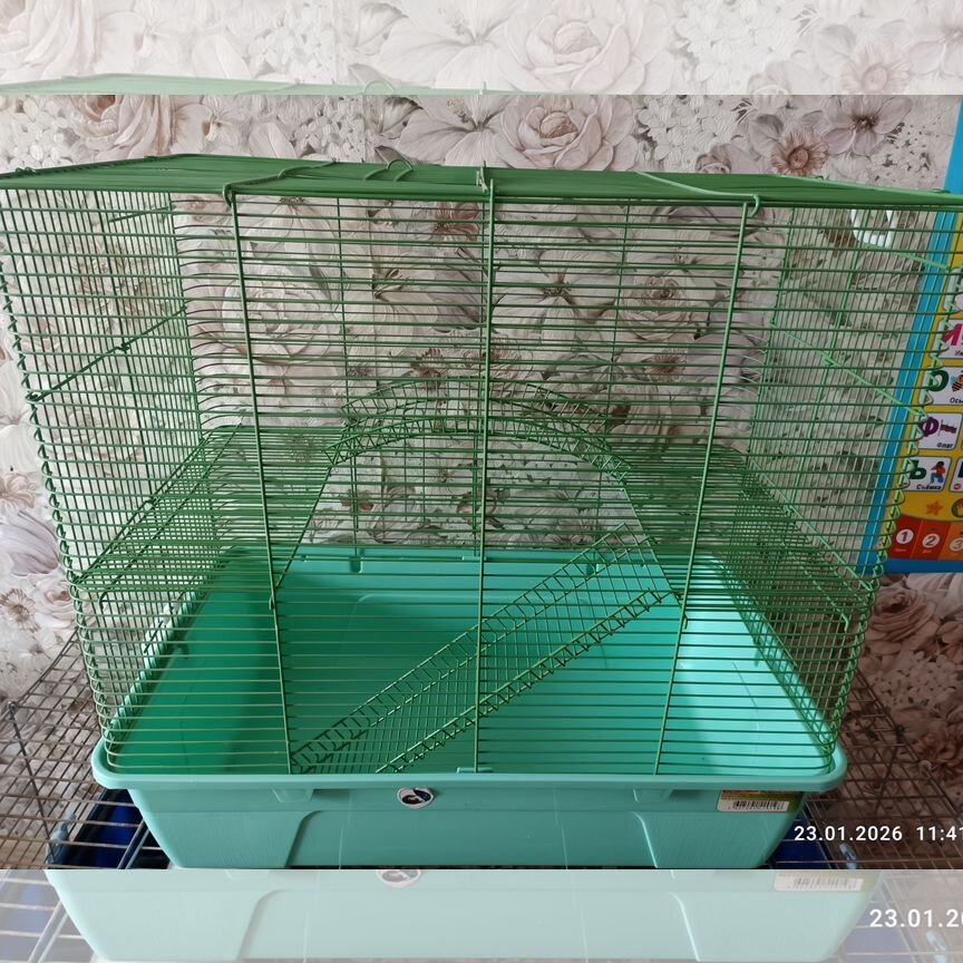 Клетка для грызунов двухэтажная