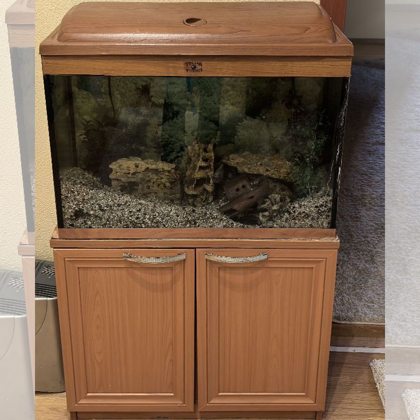 Аквариум с тумбой бу в санкт-петербурге
