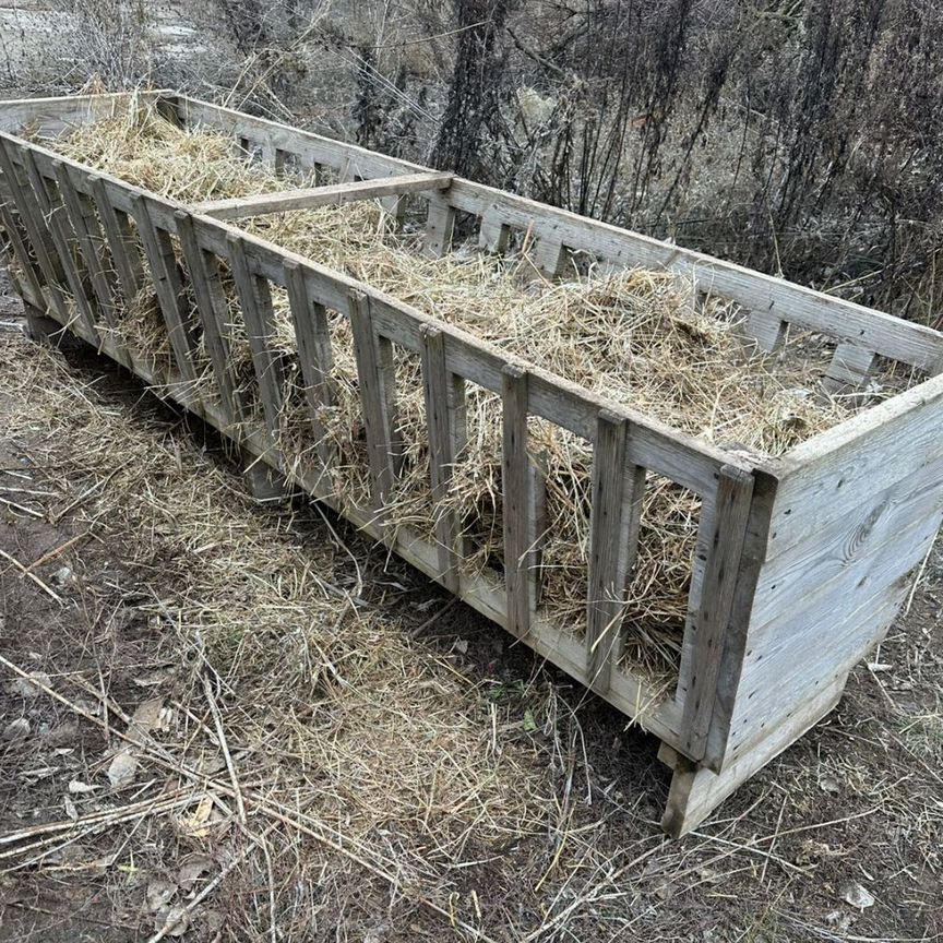 Кормушка для овец на 60 голов