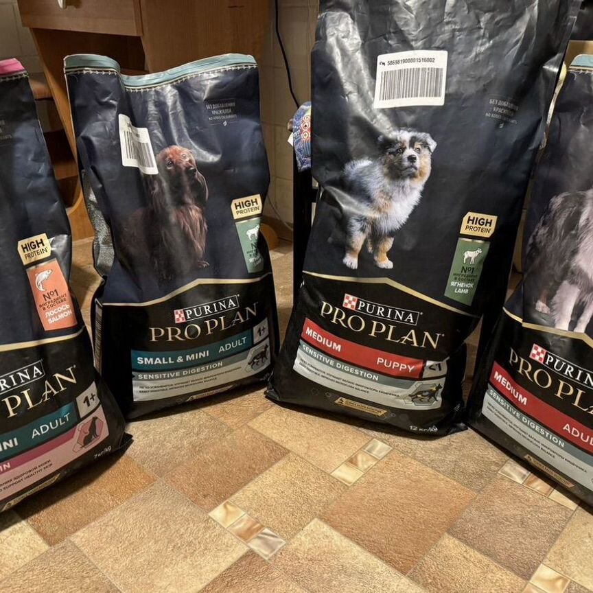 Сухой корм для собак и щенков ProPlan
