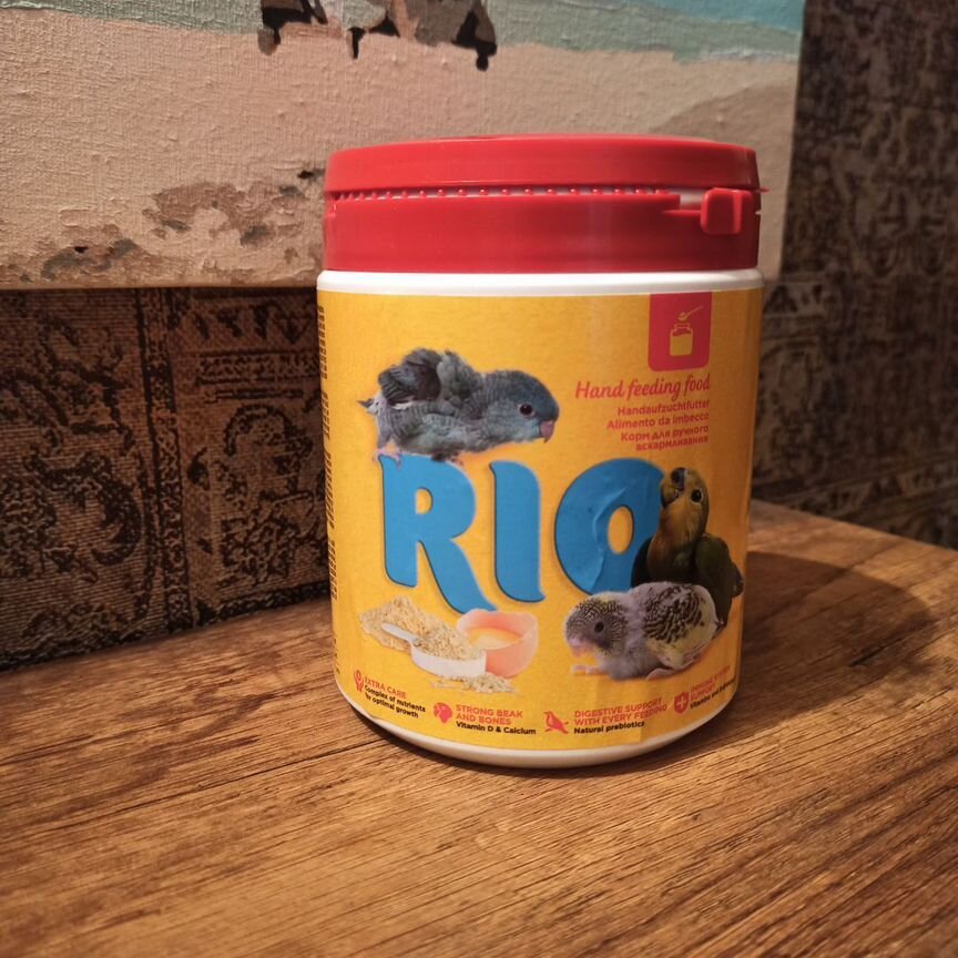 Корм для ручного вскармливания птенцов Rio