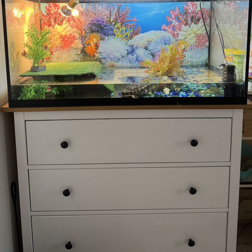 Аквариум 250 литров с тумбой
