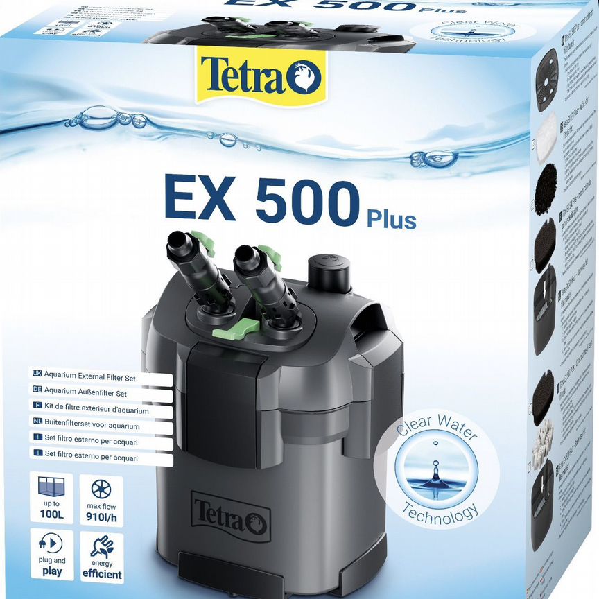 Фильтр для аквариума внешний Tetra EX500 plus