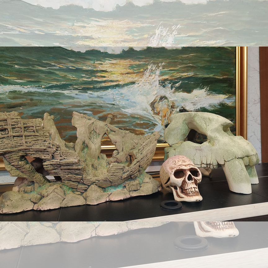 Декорации для аквариума