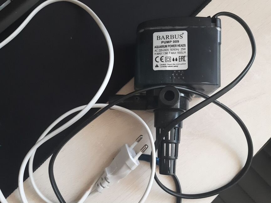 Водяная помпа для аквариума Barbus