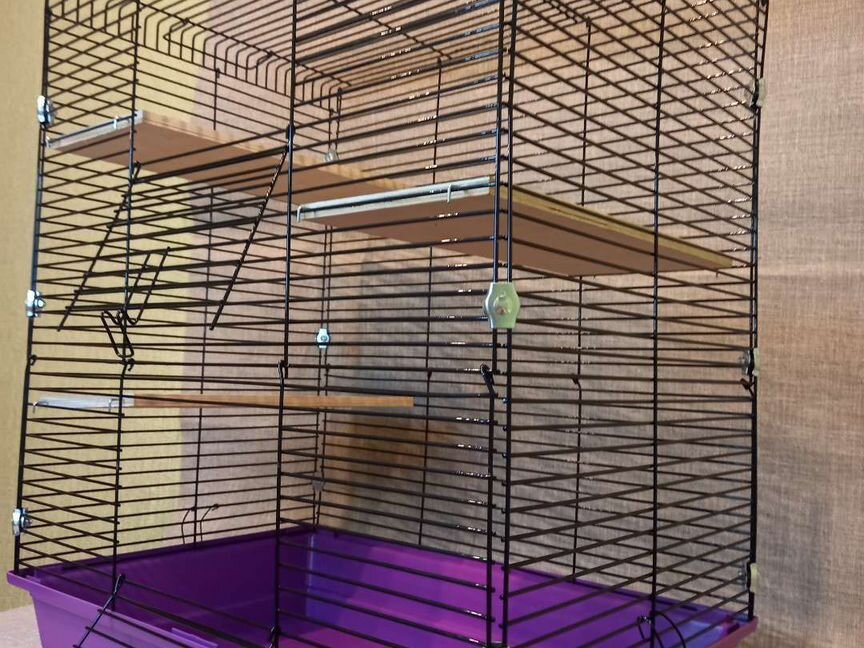 Клетка для грызунов, для крыс, шиншилл, дегу