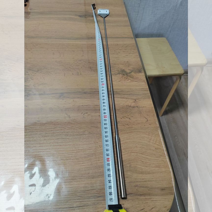 Скребок для аквариума металлический