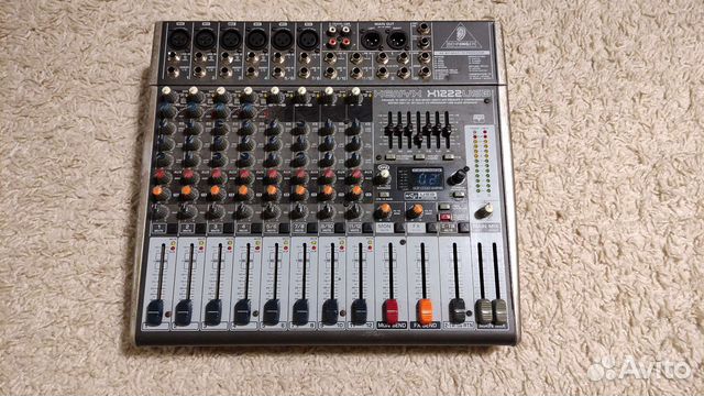 Микшерный пульт behringer xenyx x1222usb купить в Воронеже | Хобби и ...