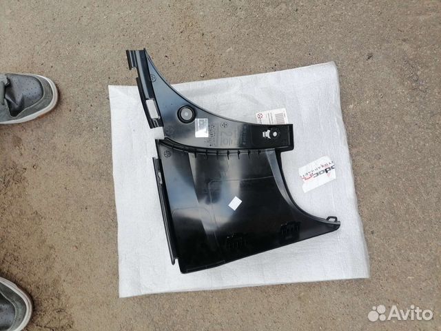 Накладка заднего бампера hyundai h1, grand starex купить в Москве ...