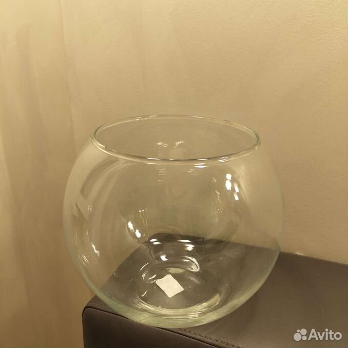 Аквариум круглый, настольный