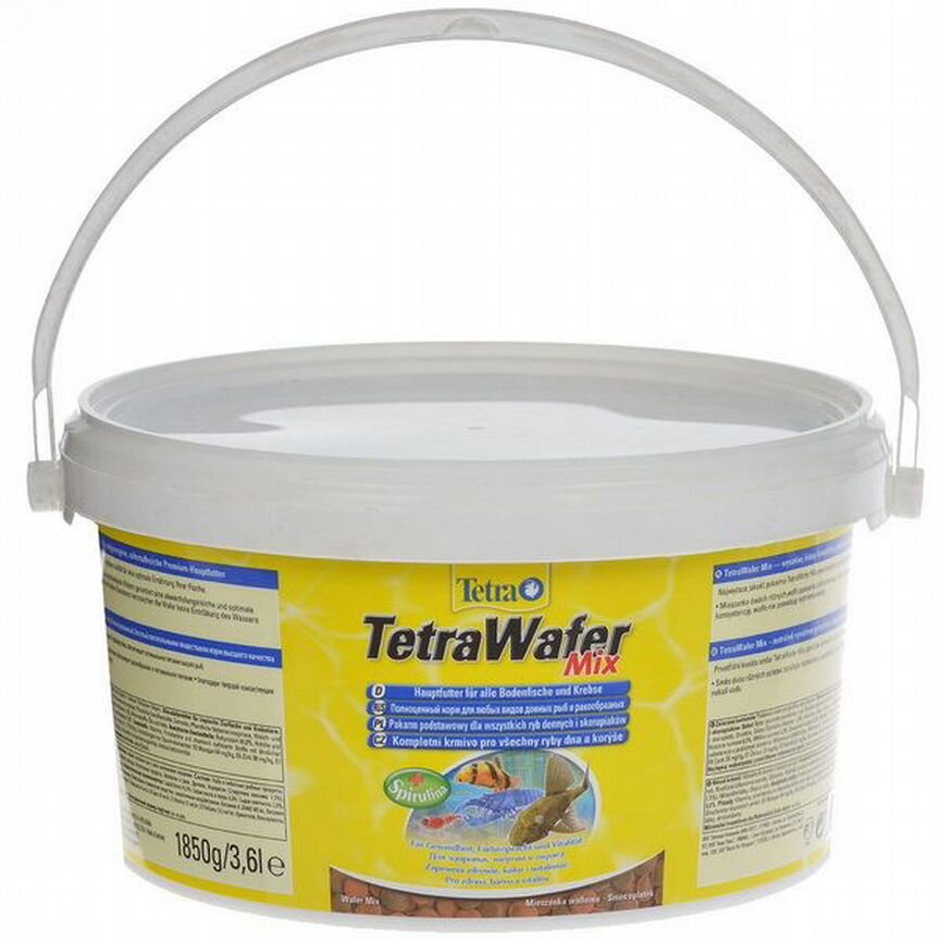 Тетра вафермикс 3,6л (WaferMix) корм для донных ры