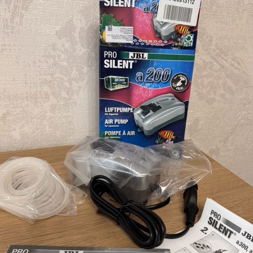 Компрессор для аквариума jbl silent a200