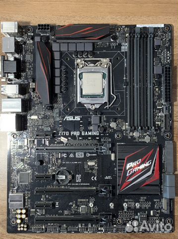 Материнская плата с процессором i7 6700k(qh73es) купить в Калининграде ...