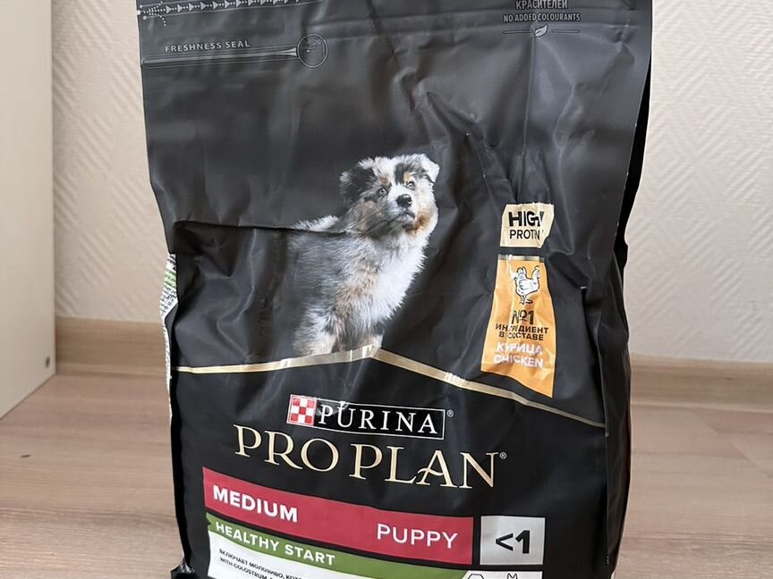 Корм для собак purina pro plan для щенков