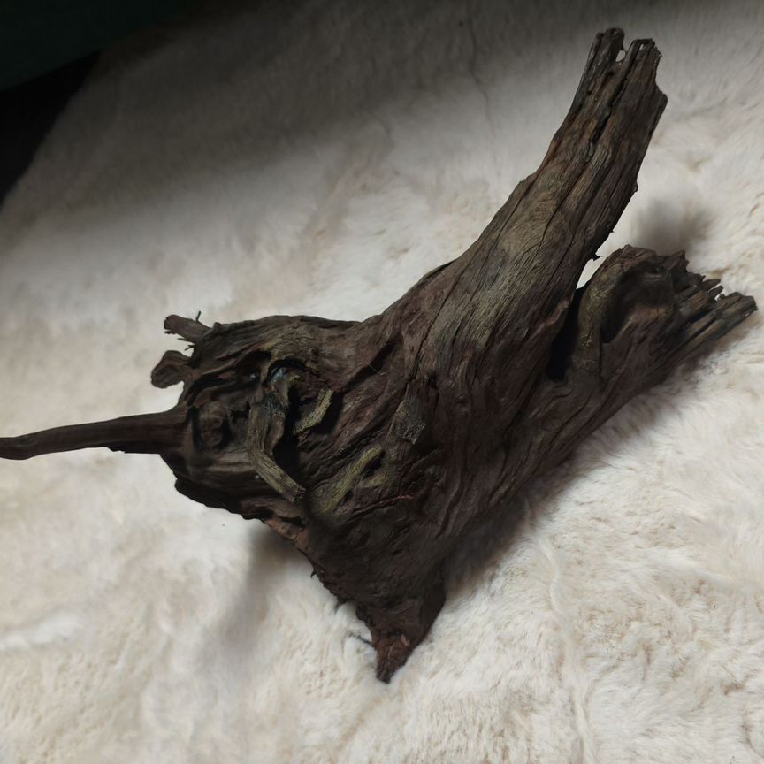 Коряга в аквариум