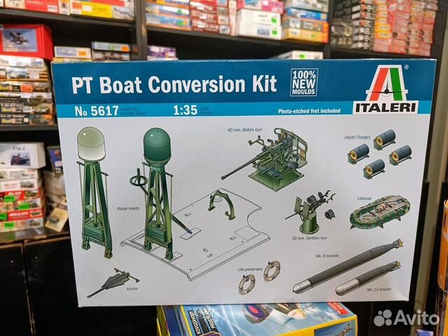 Italeri 5617 PT Boat Conversion Kit 1/35 купить в Москве | Хобби и ...