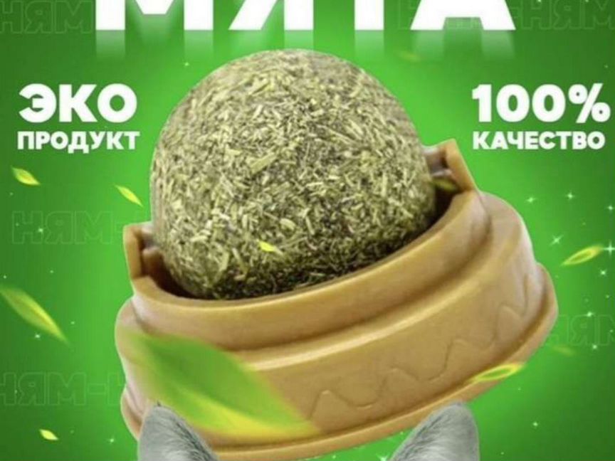 Корм для кошек мята