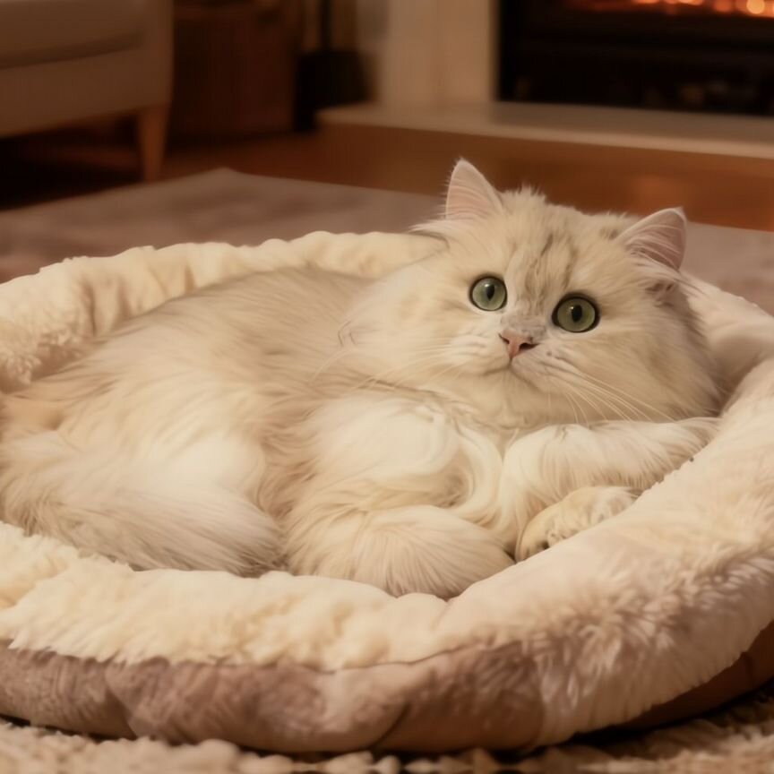 Британский длинношёрстный котёнок