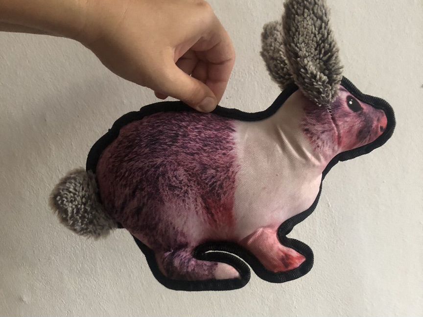 Игрушка для собаки Кролик Заяц