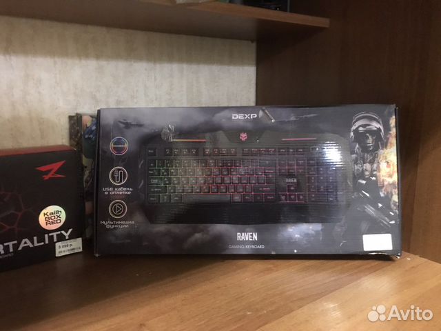 Мембранная игровая и офисная клавиатура dexp raven купить в Серпухове ...