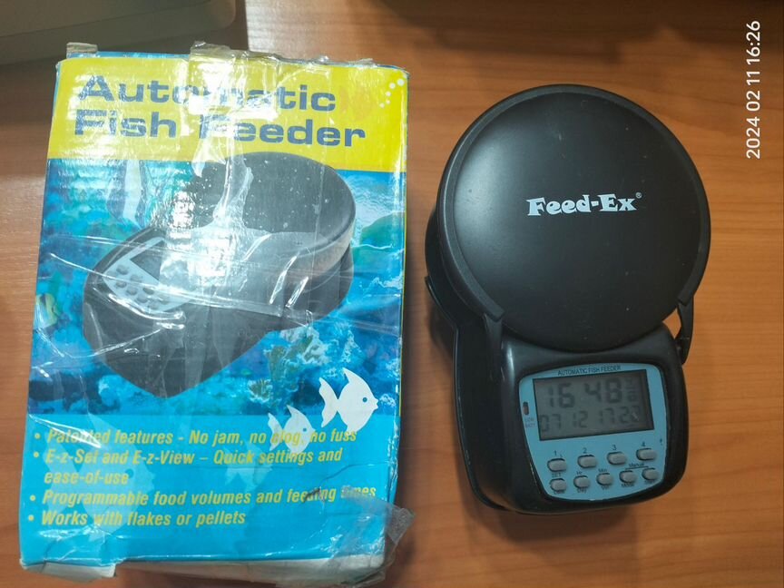 Автокормушка и нагреватель для рыб