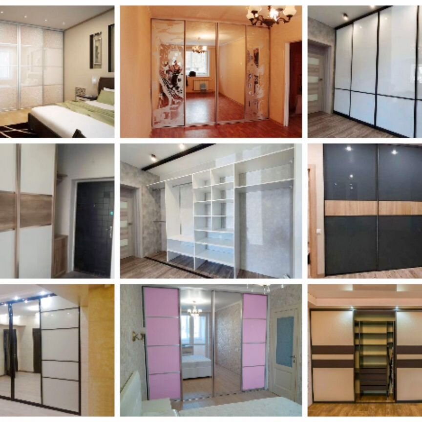 Современные шкафы-купе под заказ