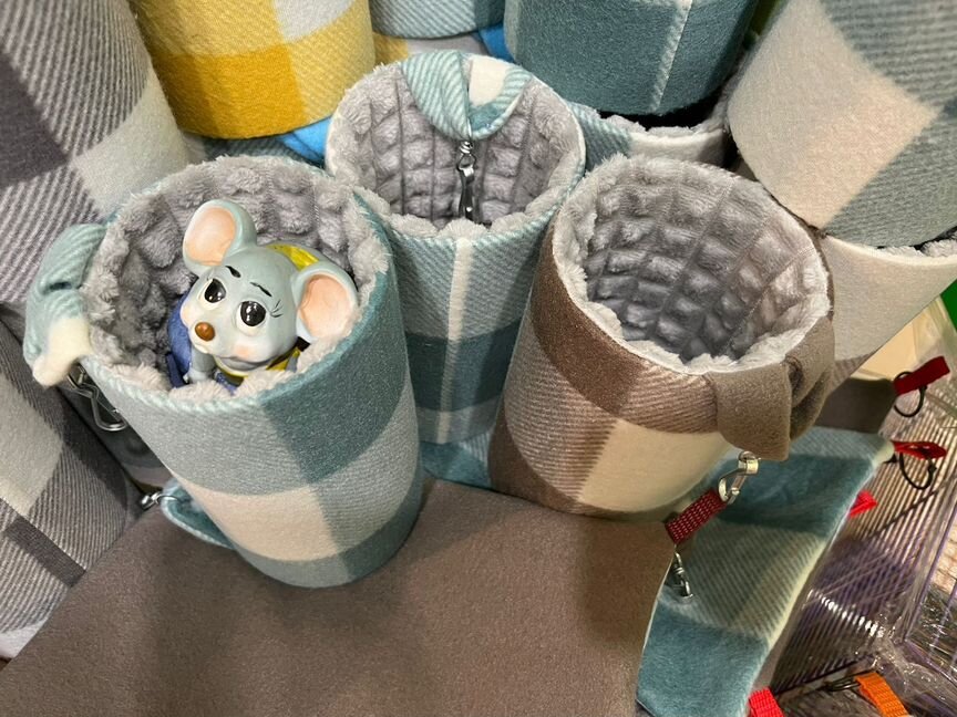 Домик тоннель для крысят