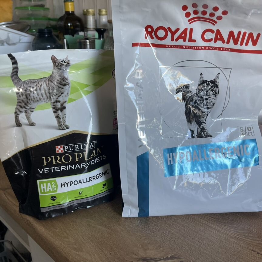 Корм для кошек гипоаллерген Пурина рк остатки