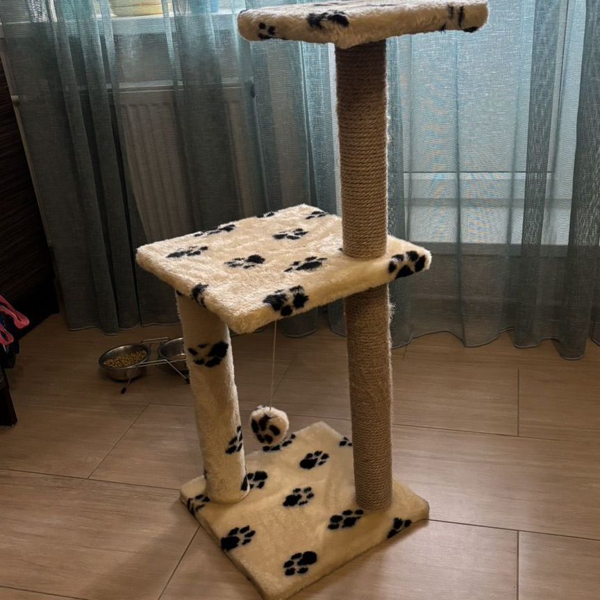 Когтеточка домик для кошки