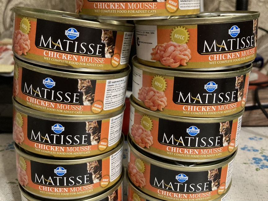 Мусс для кошек Farmina matisse со вкусом курицы