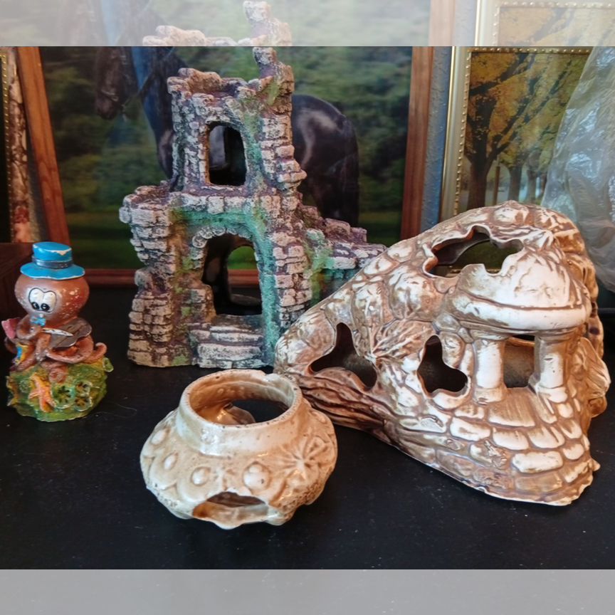 Фигурки для аквариума