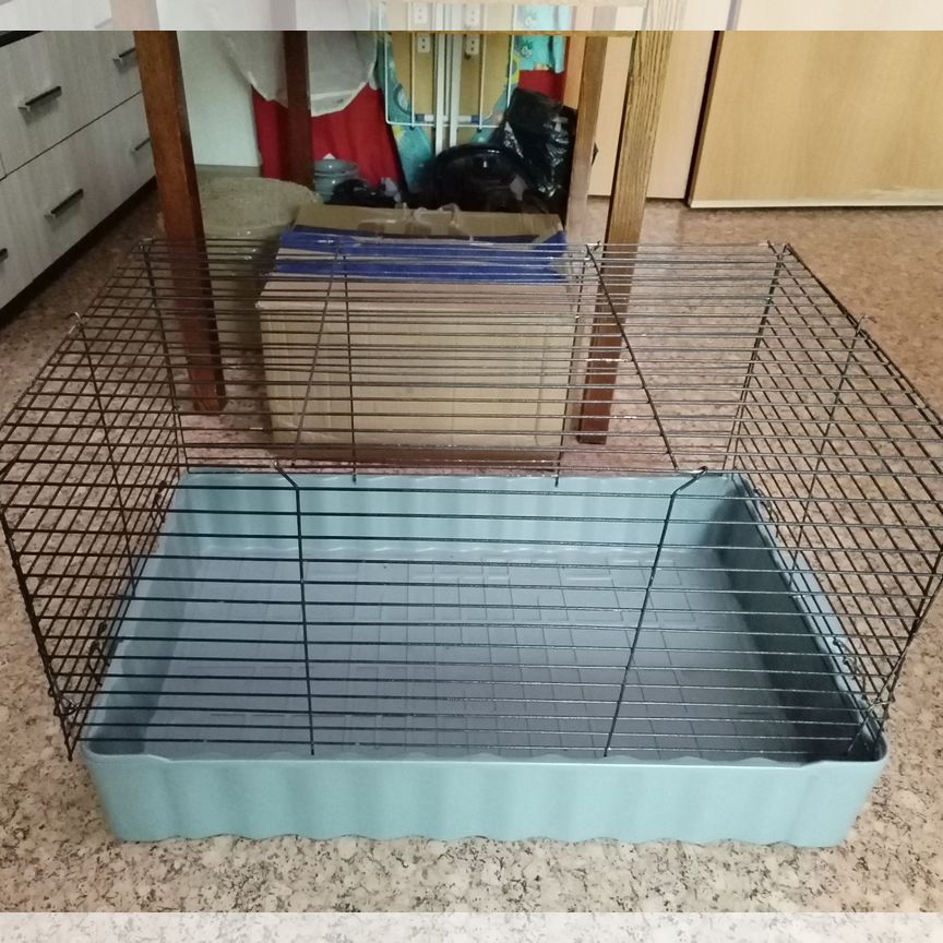 Клетка с поддоном для мелких животных