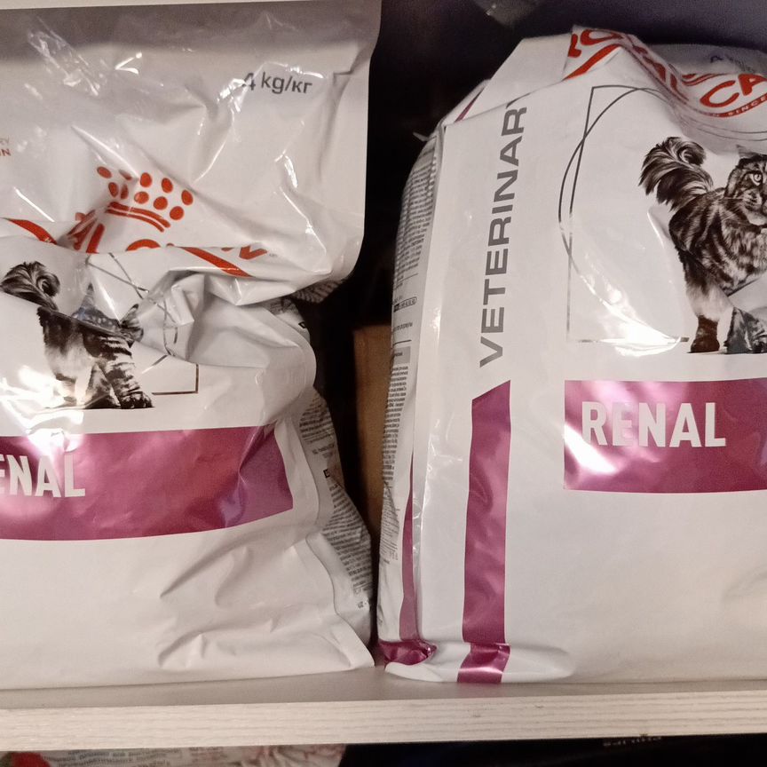 Корм для кошек royal canin ренал сухой
