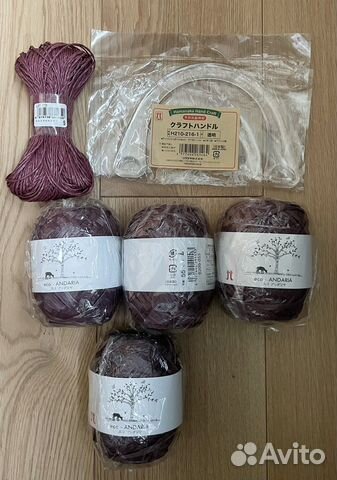 Hamanaka Eco andaria рафия набор на сумку купить в Москве | Хобби и ...