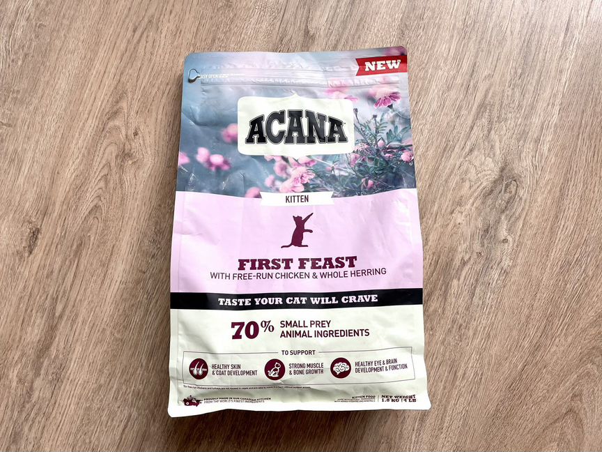 Корм для котят acana First feast 1,8