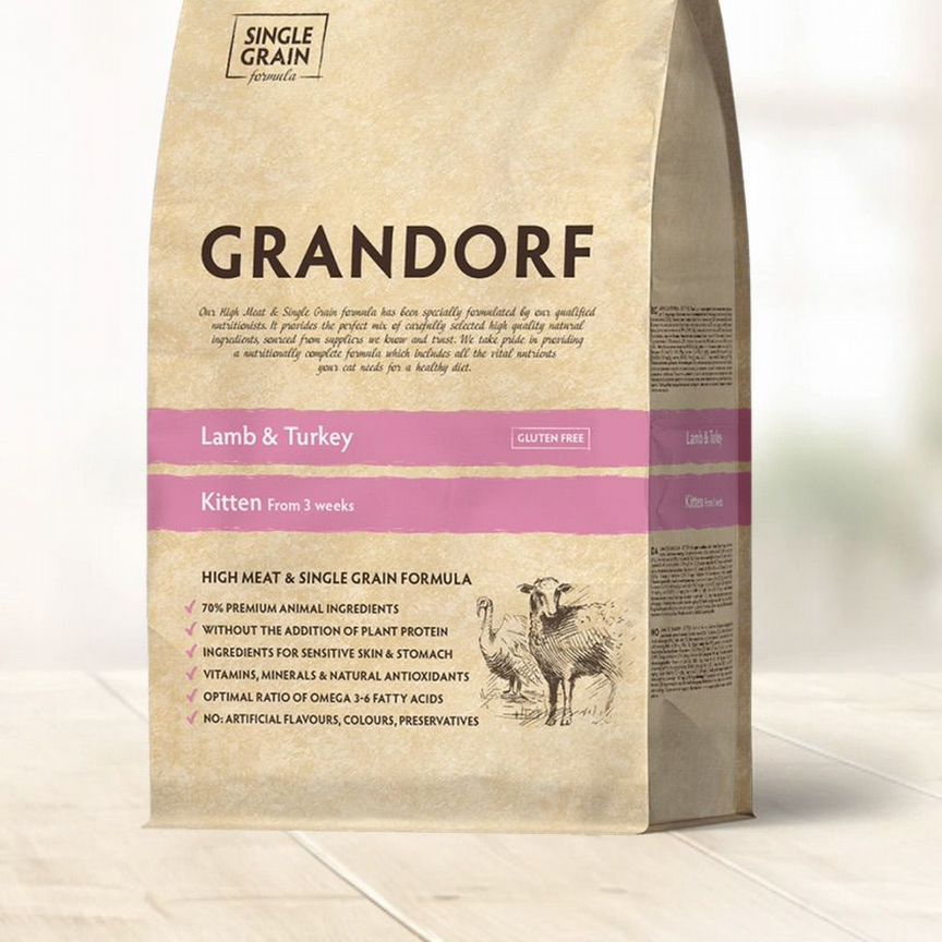 Корм для котят Grandorf
